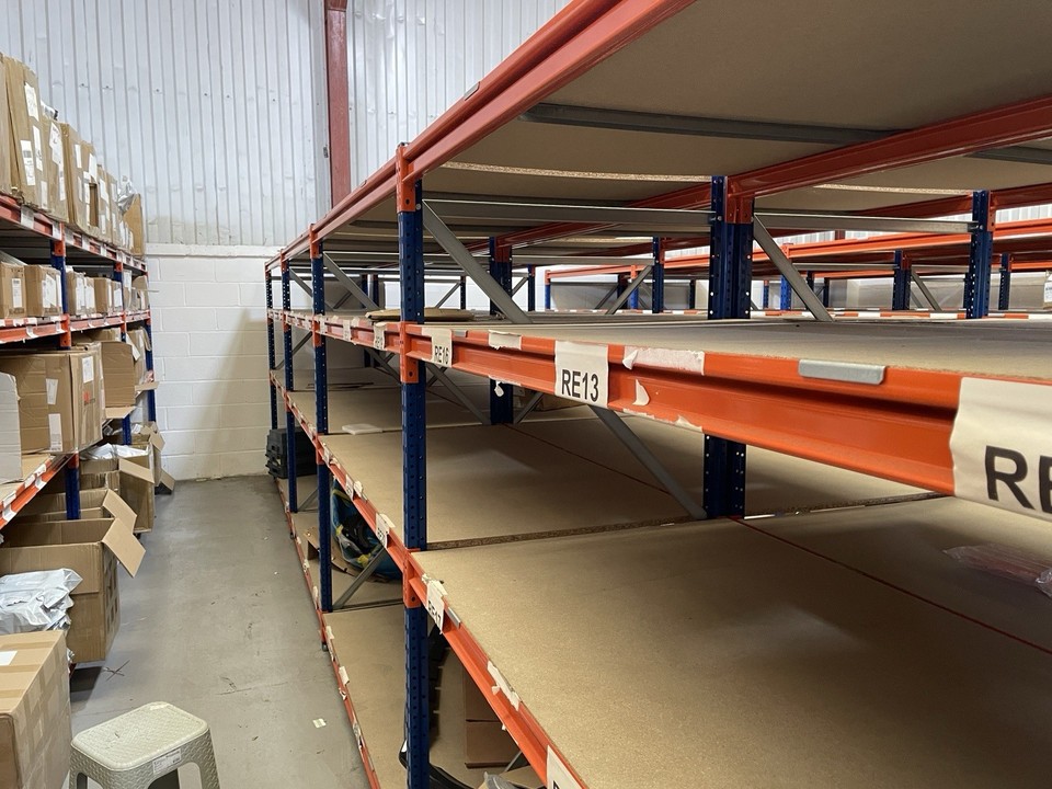 AR longspan Shelving - Medium duty - Mint Condition | eBay UK