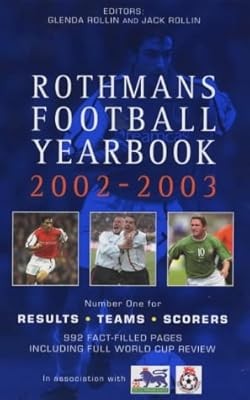 Rothmans Football Year Book 2002-2003, Rollin, Jack & Rollin, Glenda, Used; Good | eBay