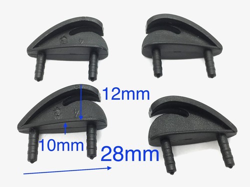 4PCS Nylon Wing Tip/Tail Skid L1 1/8" x W3/8" x H1/2" For RC Airplane ...