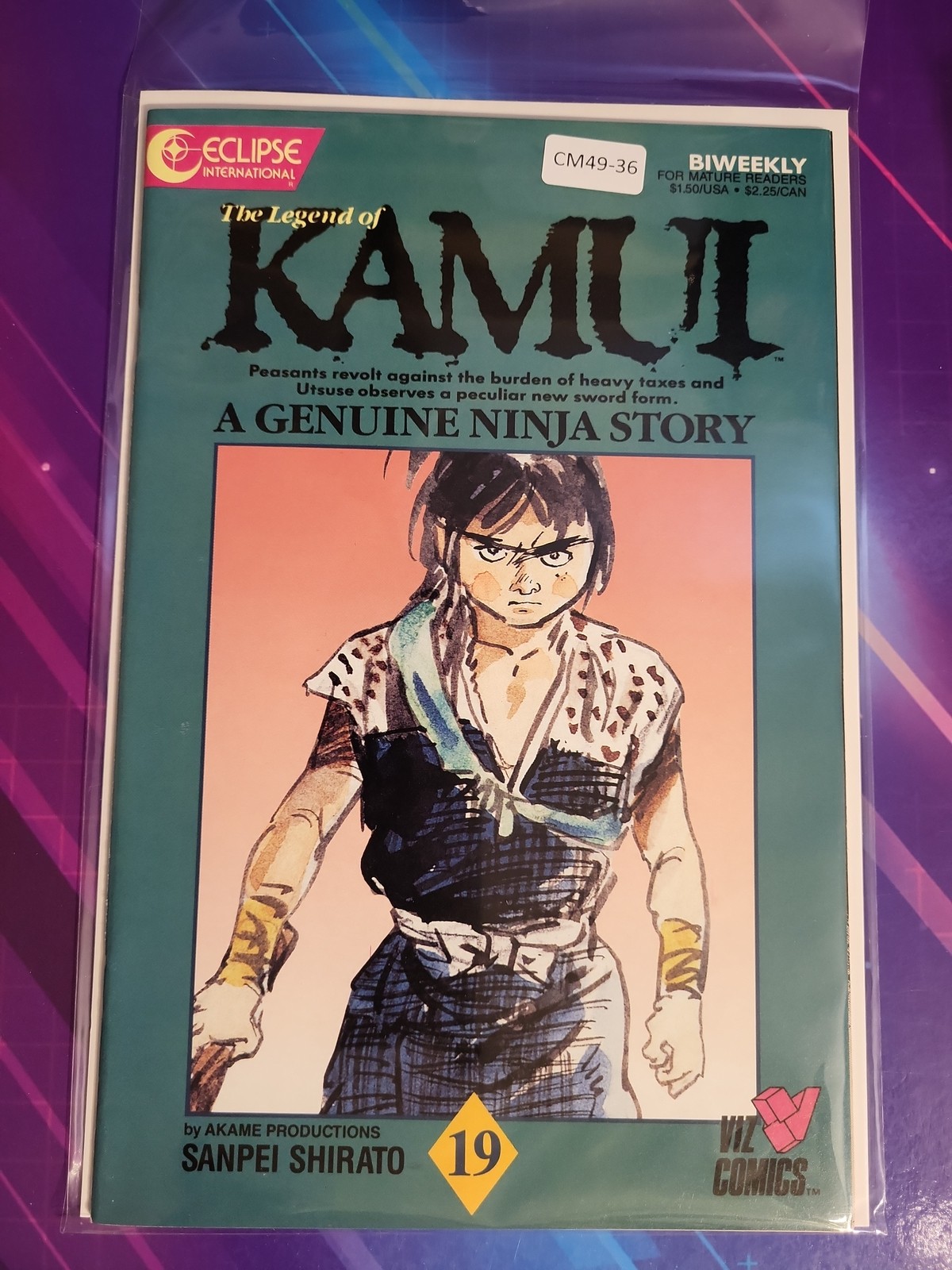 THE LEGEND OF KAMUI #19 HIGH GRADE ECLIPSE COMIC BOOK CM49-36 | eBay