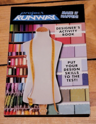 Project Runway Designer s Activity Book Digest | eBay