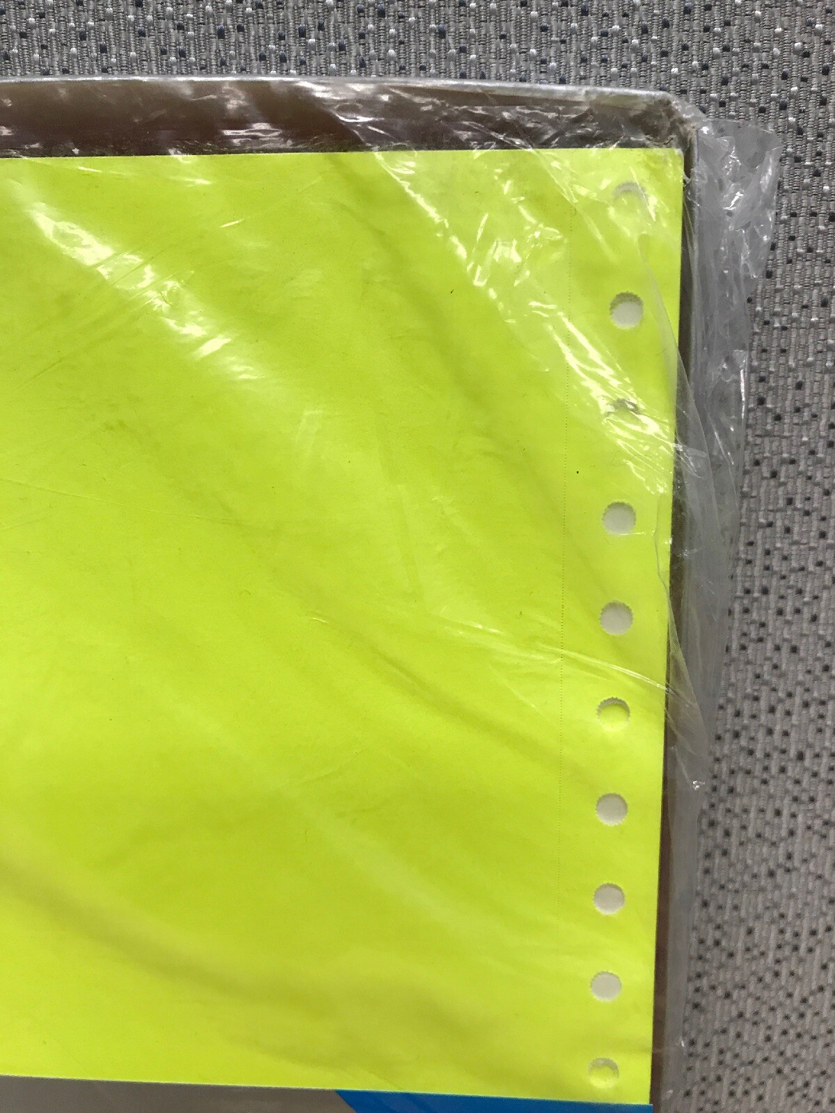 Compu Glo Paper Assorted Rainbow Fluorescent Computer Dot Matrix Neon ...