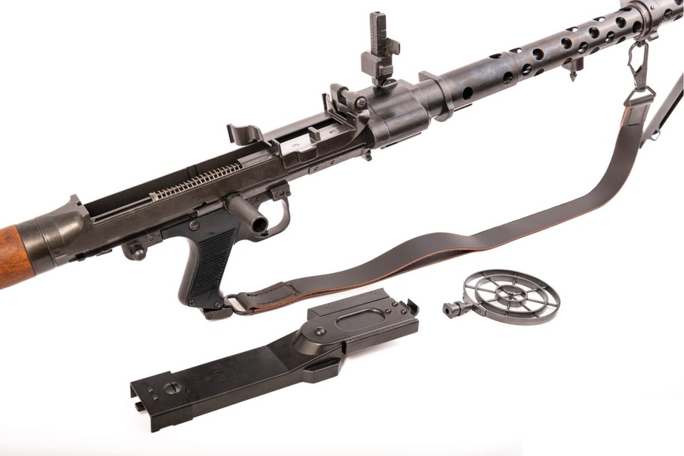 Denix MG 34 Non-Firing Machine Gun Full Size Display Prop With Sling ...