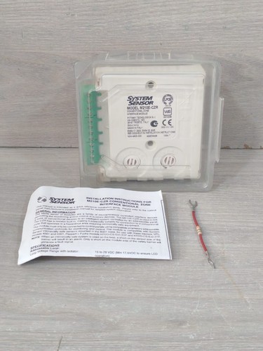 SYSTEM SENSOR M210E-CZR CONVENTIONAL ZONE INTERFACE MODULE | eBay