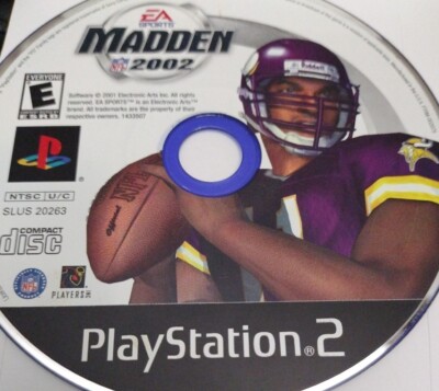 Madden NFL 2002 (Playstation 2 disc only) ps2 | eBay