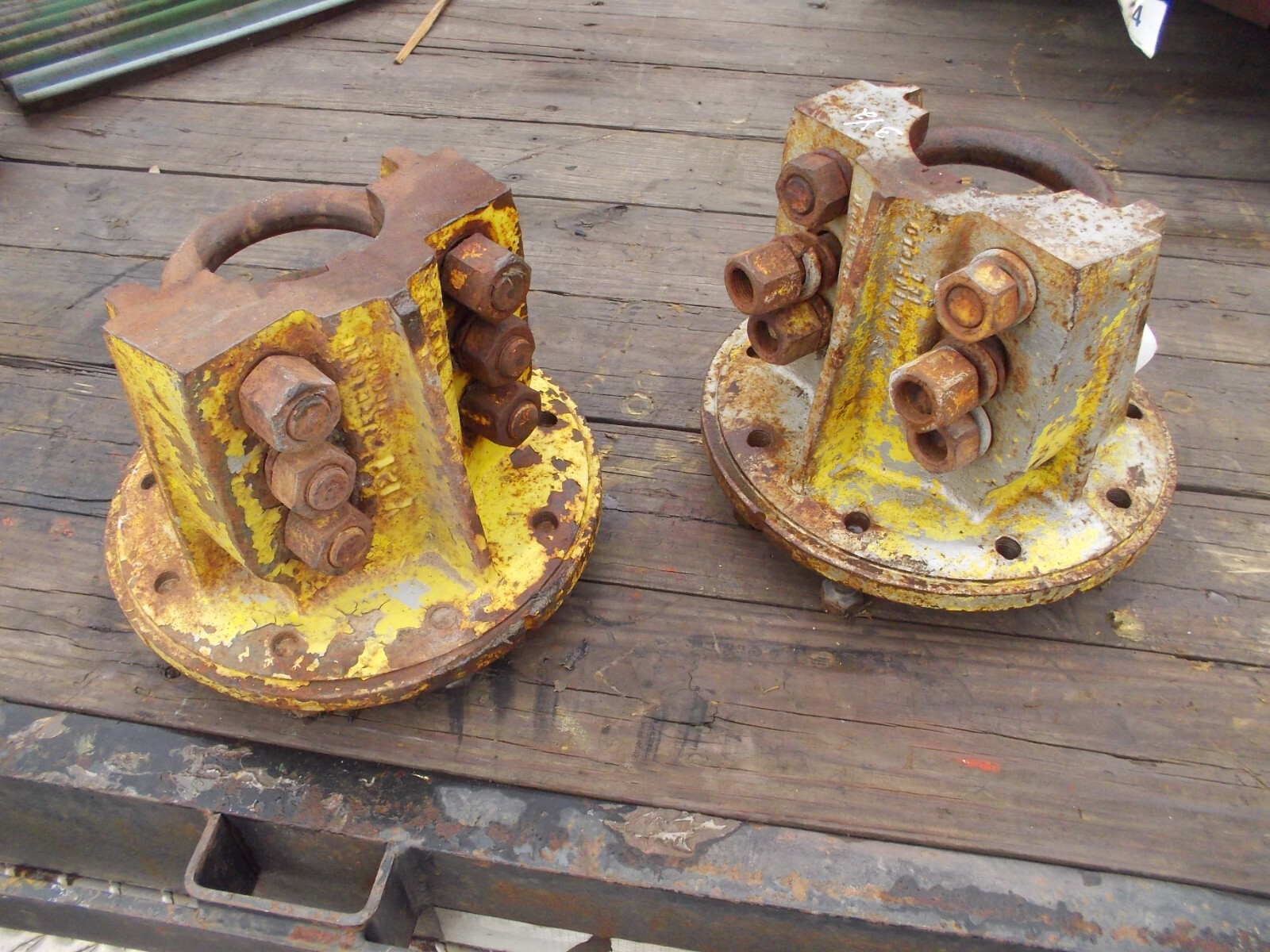 Universal Tractor 9 bolt rear wheel keyed hubs hub rim to 3 1/2" drive ...