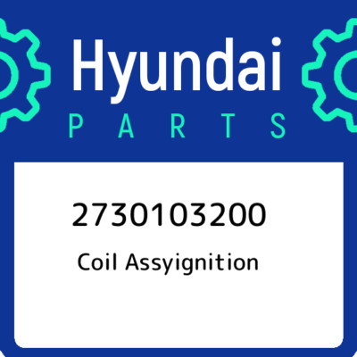 2730103200 Hyundai Coil assyignition 2730103200, New Genuine OEM Part ...