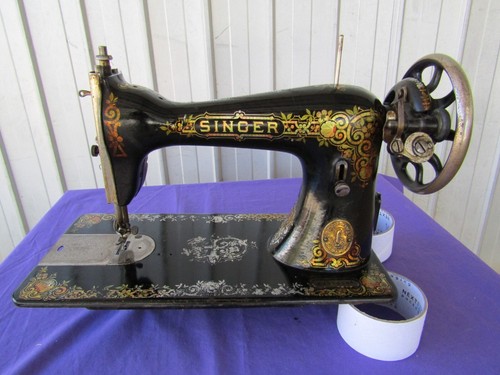 Singer 15K Sewing Machine Head Only 1915 Working Order Semi-Industrial ...