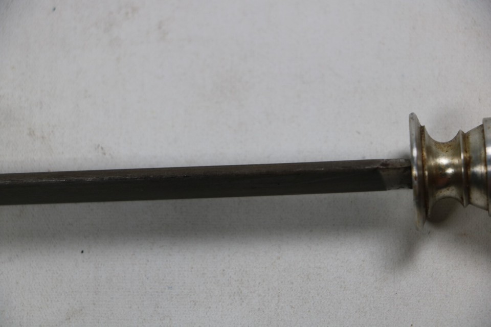 Vintage F. Dick Large Oval Knife Steel Honing Sharpener Reverse Arrow ...