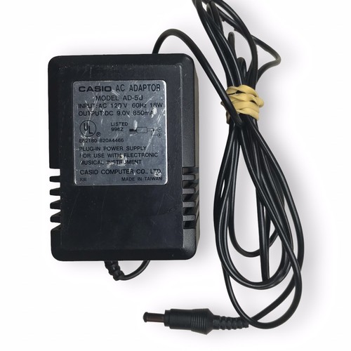 Casio AD-5U AC Adapter 9V Power Supply for Older CT MT HT CZ SA Model ...