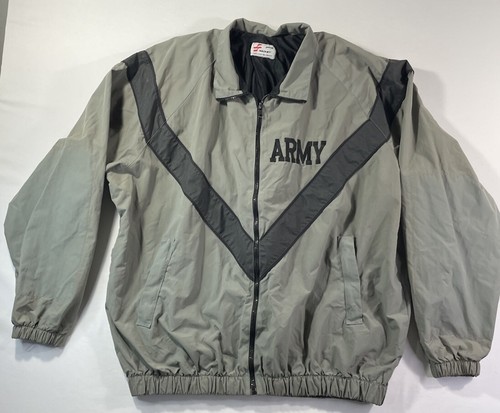 US Army Digital Gray Improved Physical Fitness Uniform IPFU PT Jacket ...