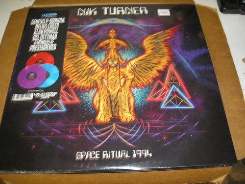 Nik Turner - Space Ritual 1994 triple LP new sealed Purple Pyramid ...