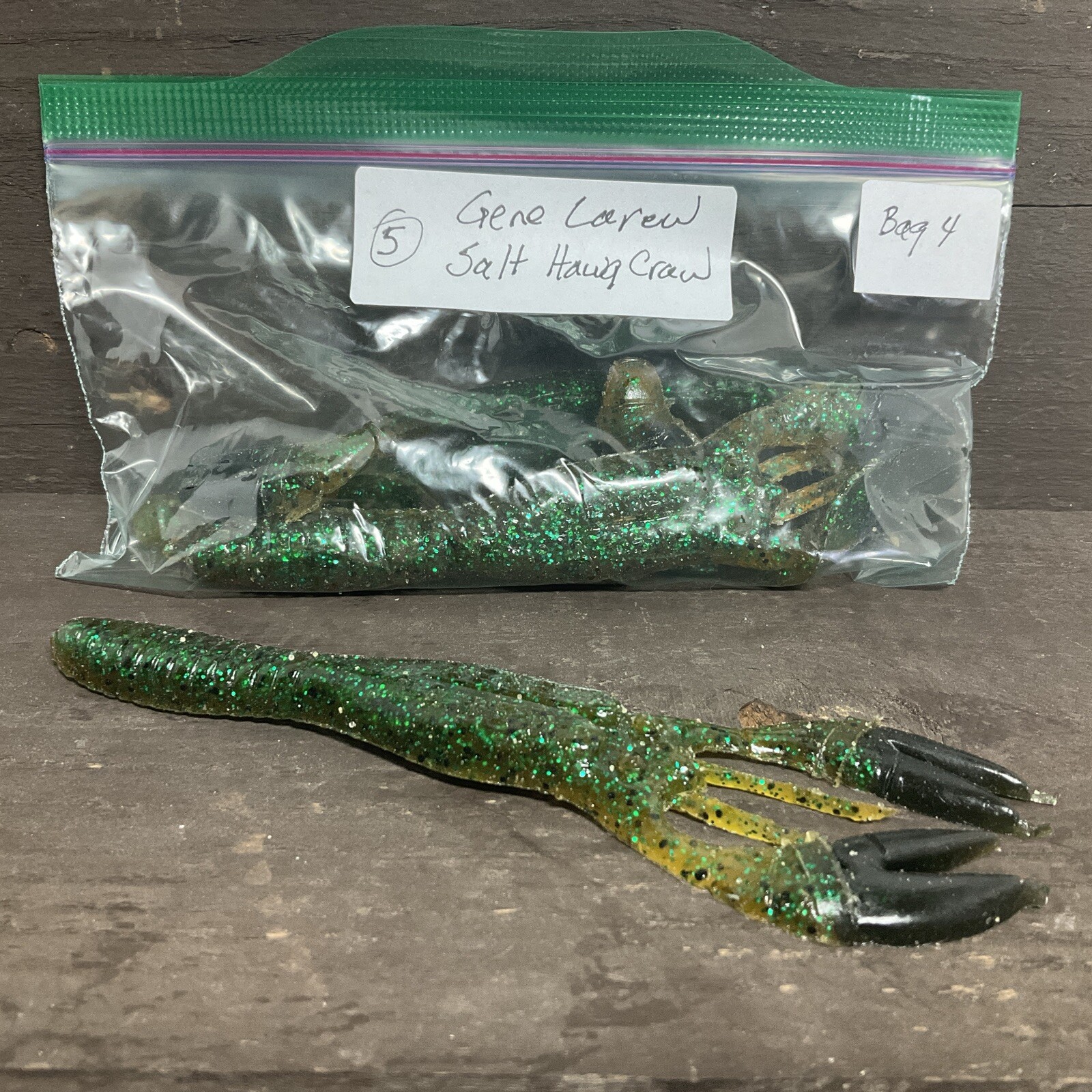 Gene Larew 6" Hawg Salt Craw 5 Count | eBay