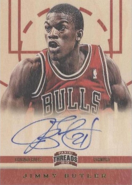 2012-13 Panini Threads - Rookies #176 Jimmy Butler (AU, RC) for sale ...