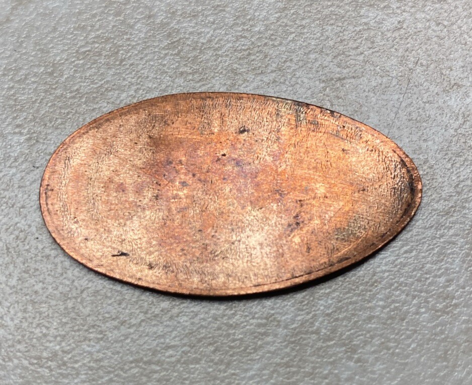 Elongated Penny “Coit Tower San Francisco California” Zinc #2A Smashed ...