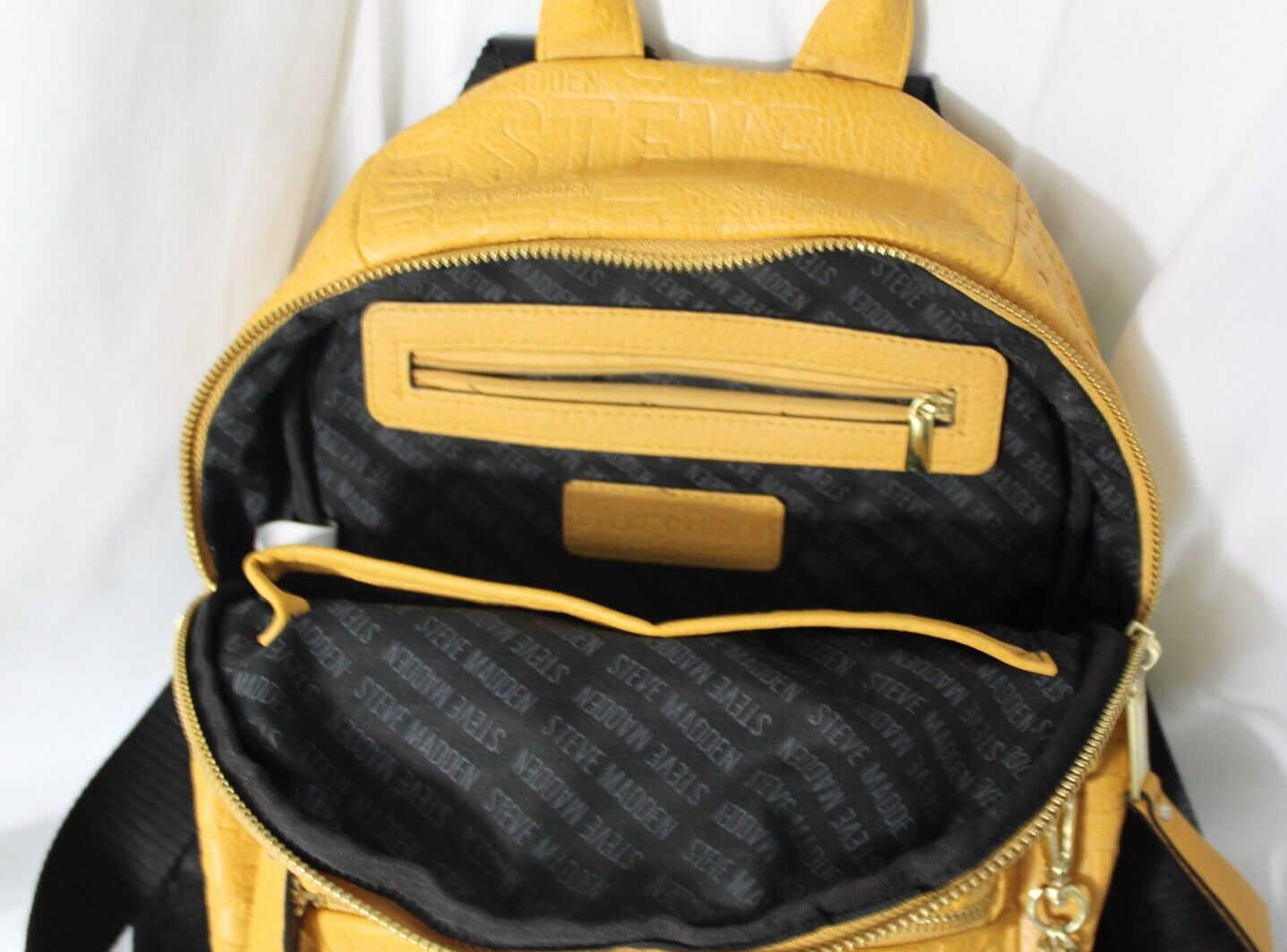 Steve Madden yellow Leather backpack | eBay