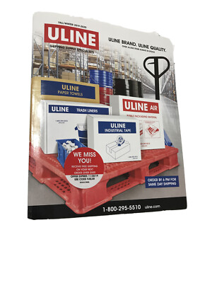 ULINE Brand Catalog Fall Winter 2019 - 2020 Shipping Supply Specialists ...