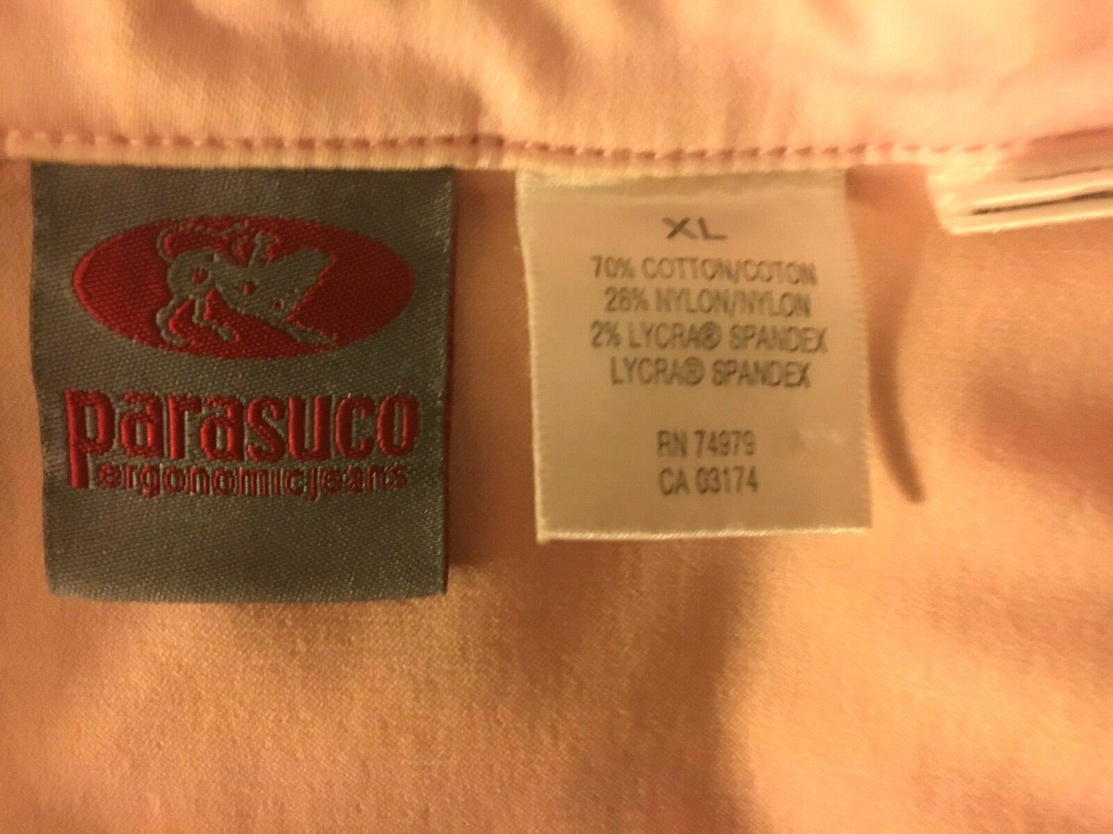Parasuco Denim Legend WomensShirt Red Logo Stretch Color Pink 3.4 ...