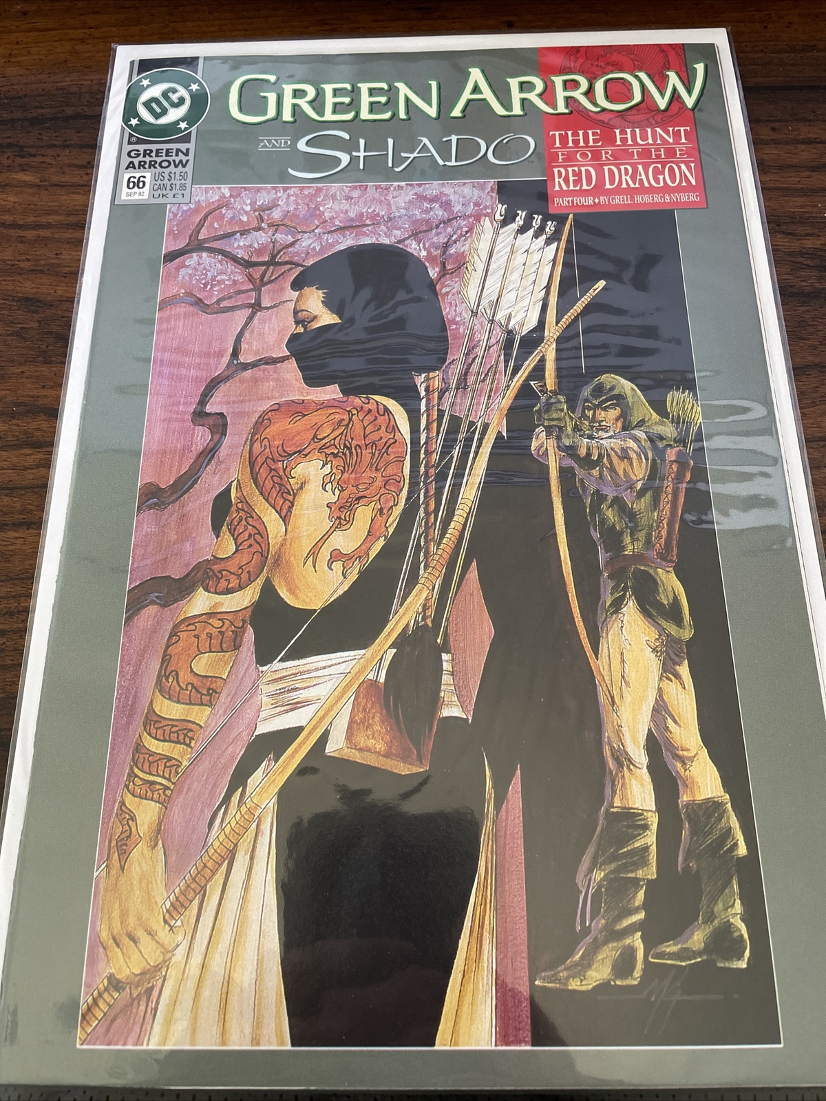 DC comics: Green Arrow and Shado The Hunt for the Red Dragon Part 4 #66 ...