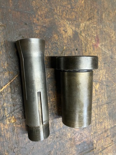 Handey Lathe Drawbar Closer Spindle Adapter 3H Hardinge Rivett Collet ...
