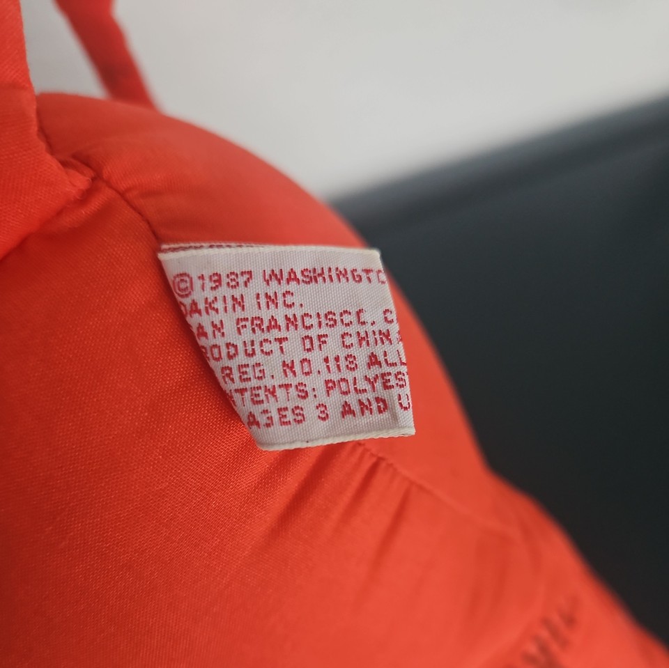 Large Bill the Cat Plush 15” Vtg 1987 Dakin Bloom County Comic Sitting ...