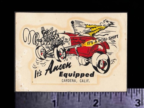 ANSEN Equipped - Posi Shift - Original Vintage 1960's Racing Water ...