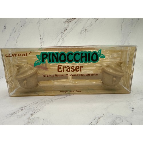 Winnif Pinocchio Eraser NOS Design by Jason Pang | eBay