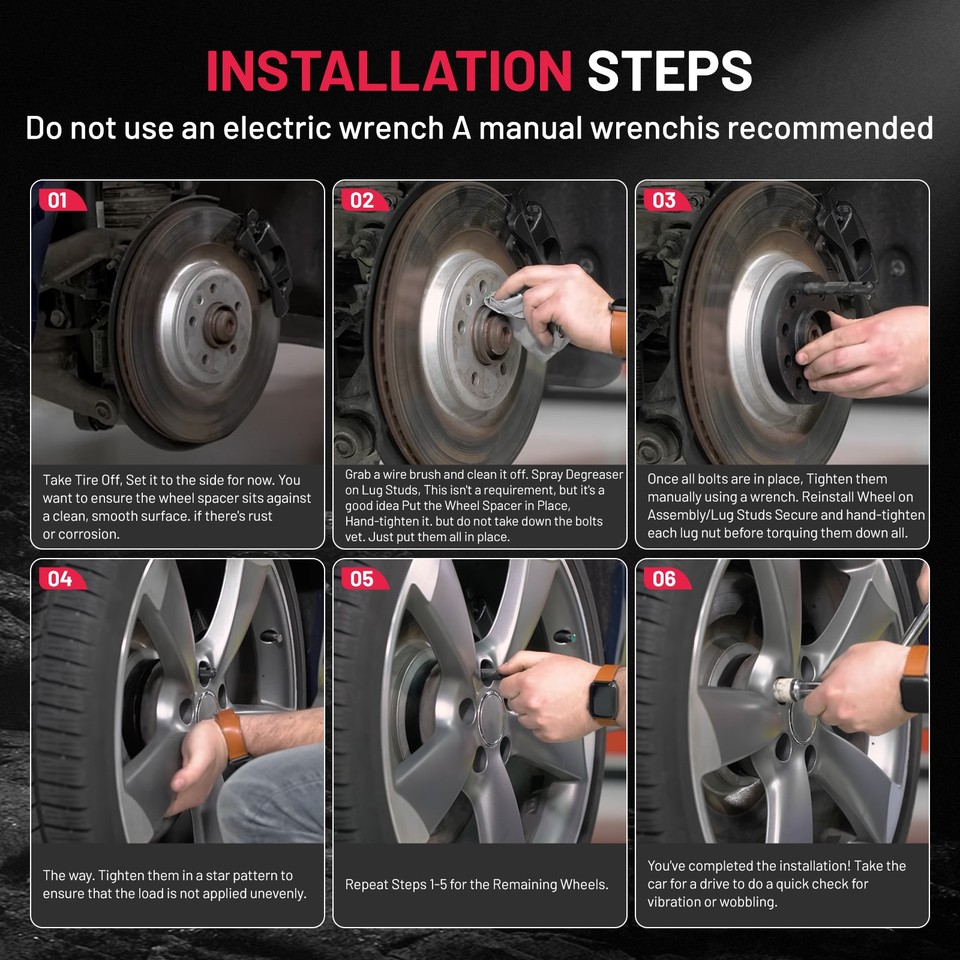 4pc 1.25" Inch 6x5.5 Hubcentric Wheel Spacers 12x1.5 For Ford Ranger ...