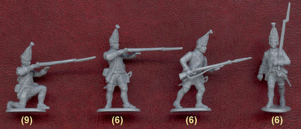 Zvezda 1/72 8071 Prussian Grenadiers of Frederick II "the Great" (XVIII ...