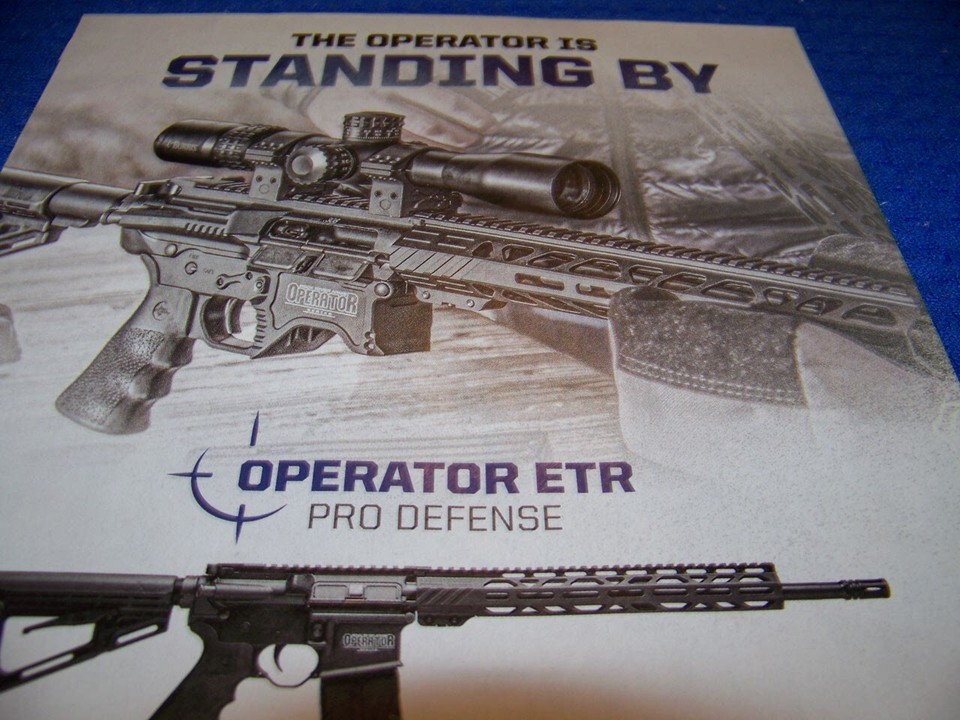 2024 RRA OPERATOR ETR PRO DEFENCE "STANDING BY" ..1-PAGE SALES AD ...
