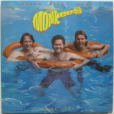 The MONKEES Pool It! 1987 US ORG LP Minty! DOLENZ Davy Jones TORK Rhino ...