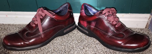 Cole Haan Air Conner Mens Size 11 Shoes Red Leather Oxford Casual ...