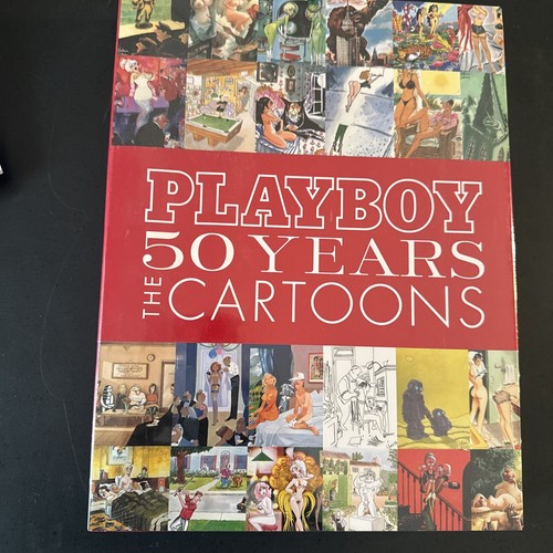 Playboy 50 Years The Cartoons Hugh Hefner (Hardcover, DJ) Book | eBay