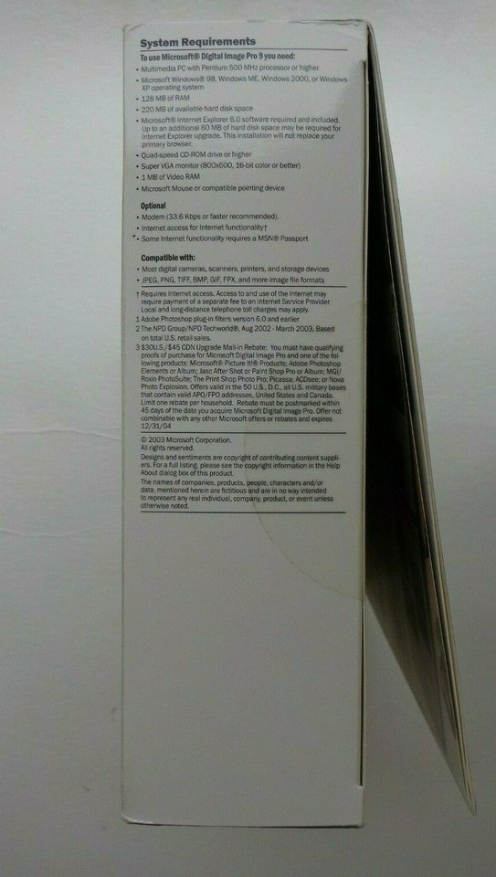 Microsoft Digital Image Pro 9.0 For Windows | eBay