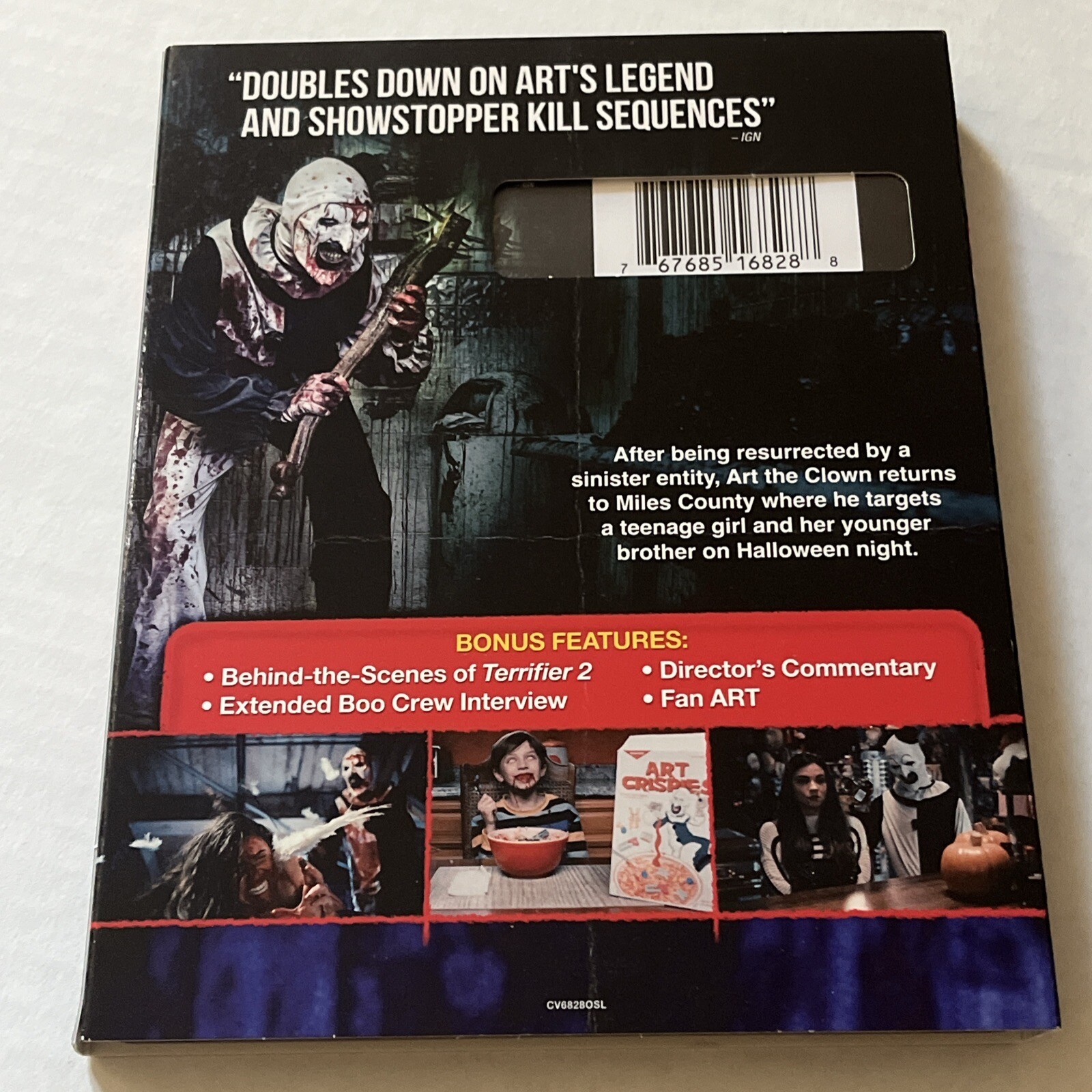 Terrifier 2 4K Ultra HD/Blu-ray Damien Leone David Howard Thornton w ...