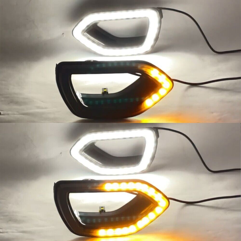For Dodge Charger 2015-2020 SRT Scat Pack Grille Smoke LED Lights Pig ...