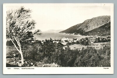 Topsail Newfoundland RPPC Rare Vintage Photo Postcard—Ayre & Sons ca ...