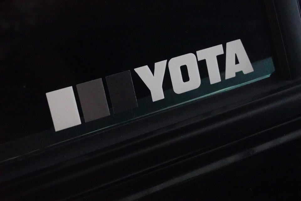 Retro Grey TRD Stripes Vinyl Decal Sticker for Toyota, YOTA | eBay