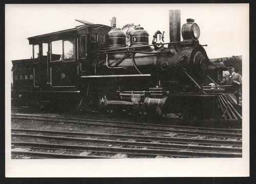 Sandy River & Rangeley Lakes Railroad 5x7 Photo #78B Loco No. 9 ...