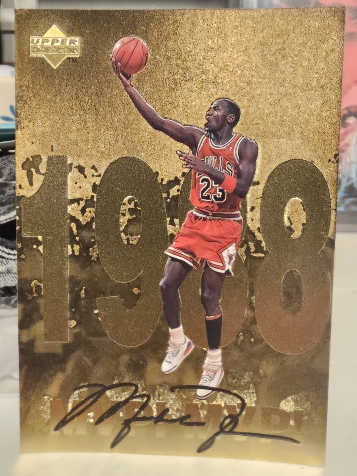 Michael Jordan Upper Deck Gold Refractor Cards Full Set of 12- Rare | eBay