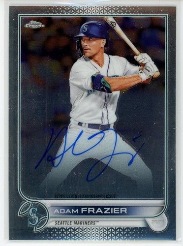 2022 Topps Chrome Adam Frazier Auto Autograph #CVA-AF Mariners | eBay