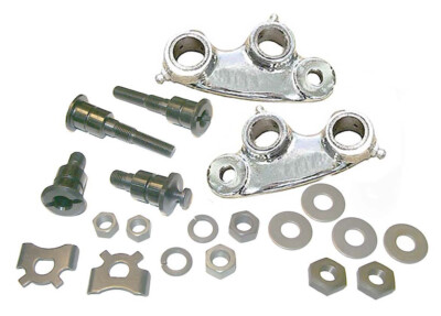 "Chrome" SPRINGER ROCKER SET for 1930 - 1952 Harley 45 WLA Servi-Car ...