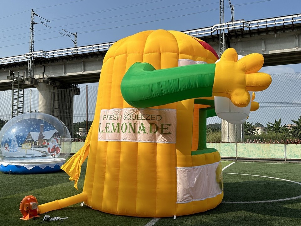 Large Inflatable Lemonade Concession Stand Booth for Event Advertising ...