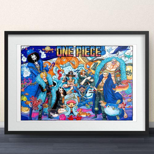 One Piece - Chapter 851 Shonen Jump Color Walk 11x17" - Art Poster ...