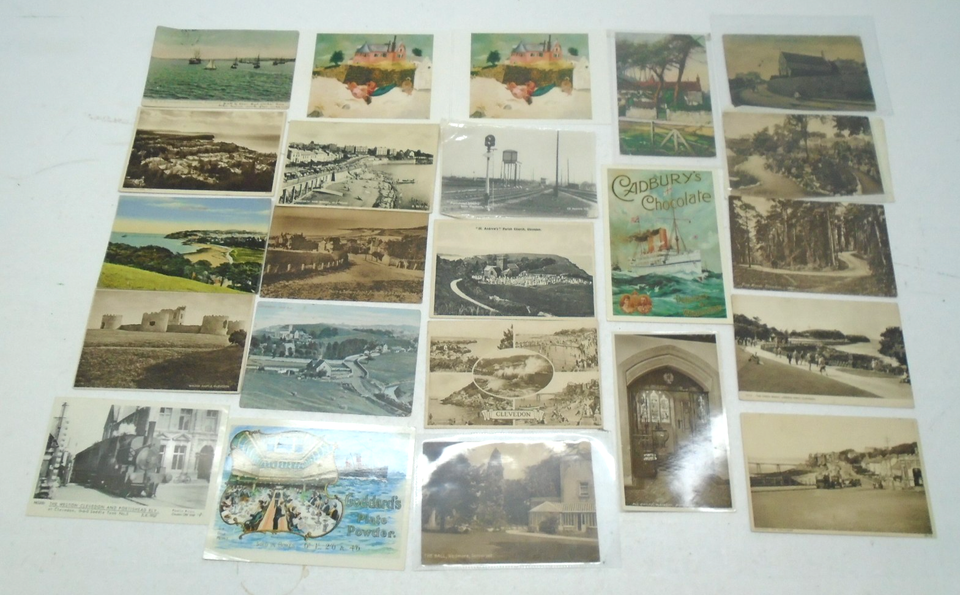Vintage Postcard Collection Job Lot Topographical Architectural Local ...