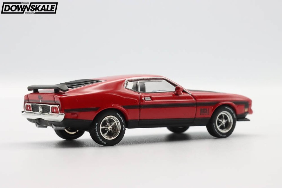 MINI GT Ford Mustang Mach 1 1971 - Race Red MGT01122-BL | eBay