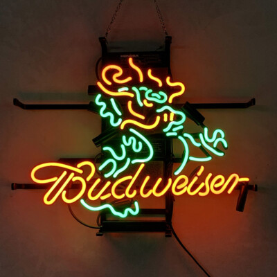 BVD Dragon 17"x14" Neon Sign Light Tiki Bar Pub Wall Hanging Visual ...