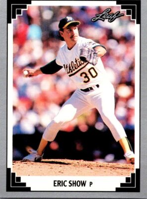 1991 Leaf Baseball 354 Eric Show | eBay