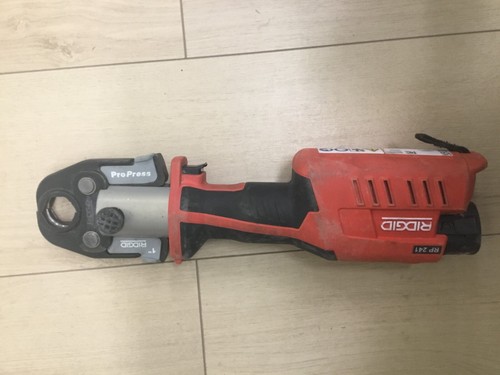 Ridgid RP 241 Compact Press Tool Kit w/ Battery, 1" Jaw - NO CASE | eBay
