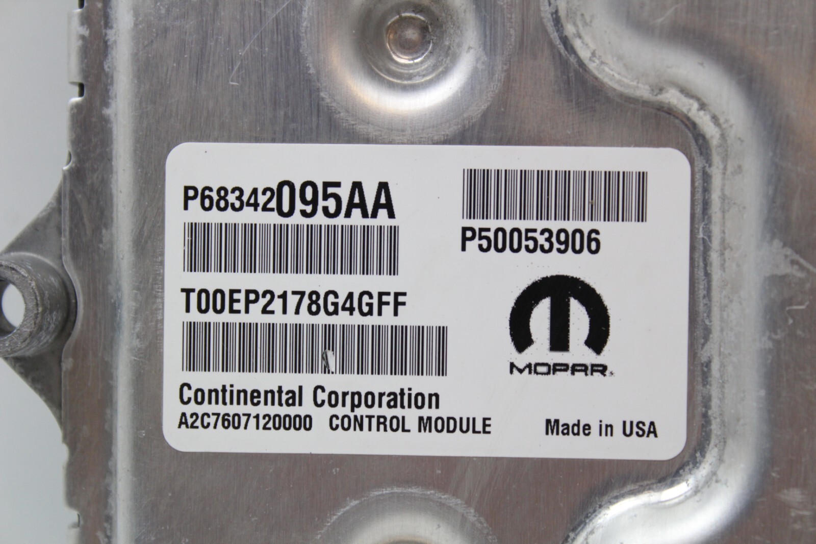 2019 JEEP COMPASS ENGINE CONTROL MODULE P68444778AB ECM for sale online ...